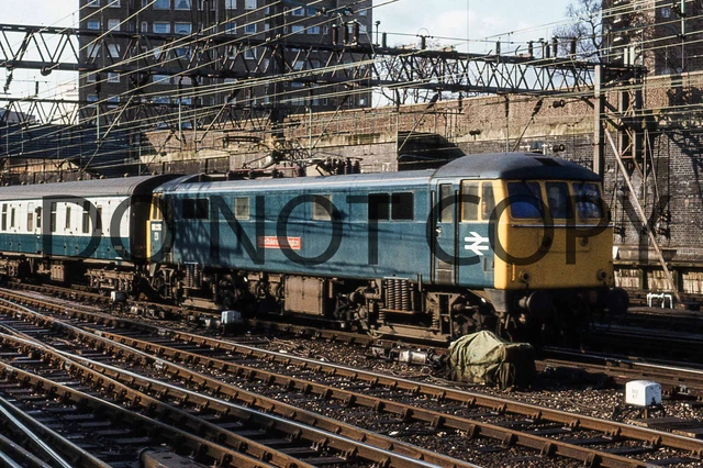 UK DIESEL TRAIN Railway Photograph Of Class 86 86230 Locomotive. Rm86 ...