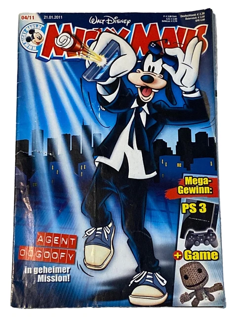 WALT DISNEY MICKY Maus Comic Agent Goofy Geheime Mission Taschenbuch ...