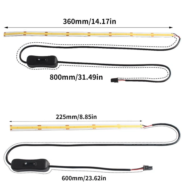 BAMBU LAB A1/A1 mini Led light strip Ra95 on/off switch PLUG X E1W5 ...