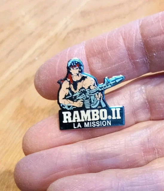 PIN'S PINS RAMBO II La Mission Cinéma EUR 9,90 - PicClick FR
