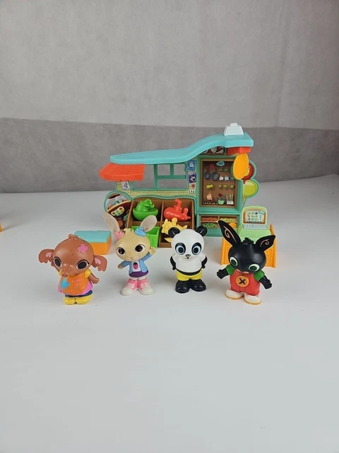 CBEEBIES BING BUNNY Shop Playset with Figures And Accessories Toy ...