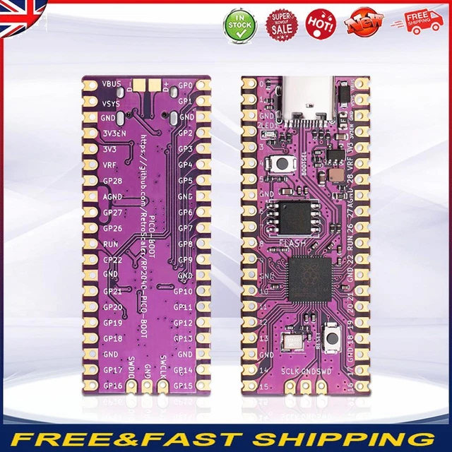 Pico Boot Board Dual Core Sd2sp2 Modulo Lettore Di Schede Per Raspberry Pi Tipo I Eur 1038
