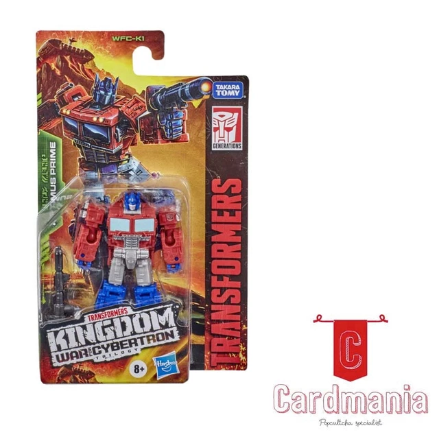 TRANSFORMERS: WAR FOR Cybertron: Kingdom - Optimus Prime Core Class 3.5 ... TRANSFORMERS: WAR FOR Cybertron: Kingdom - Optimus Prime Core Class 3.5 ...