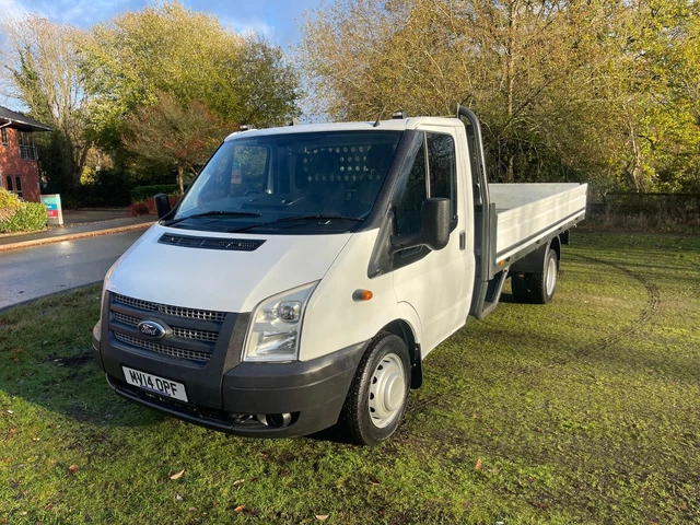 FORD TRANSIT EXTENTED Frame 13Ft Dropside 2014 57K No Vat £9,500.00 ...