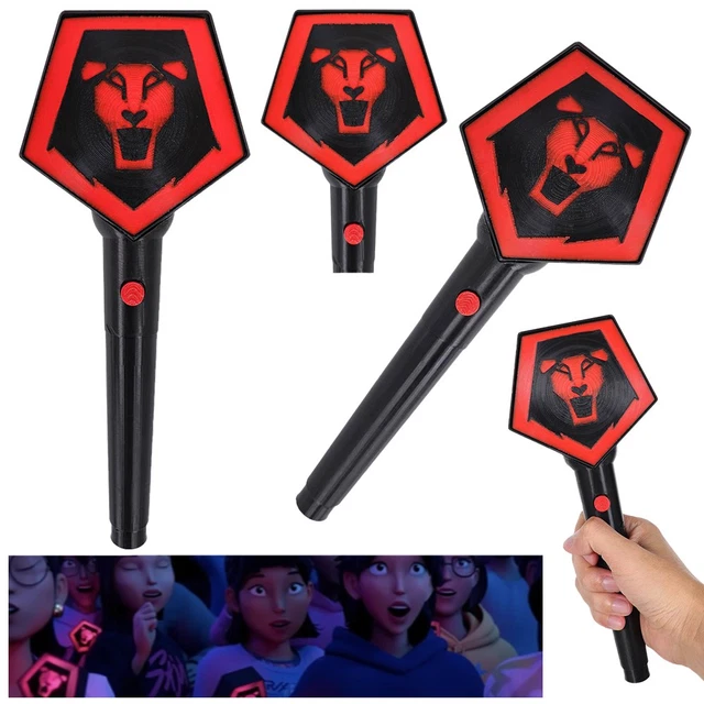 KPOP DEMON HUNTERS The Saja Boys Cosplay Baton Wands Cheer Stick Red ...