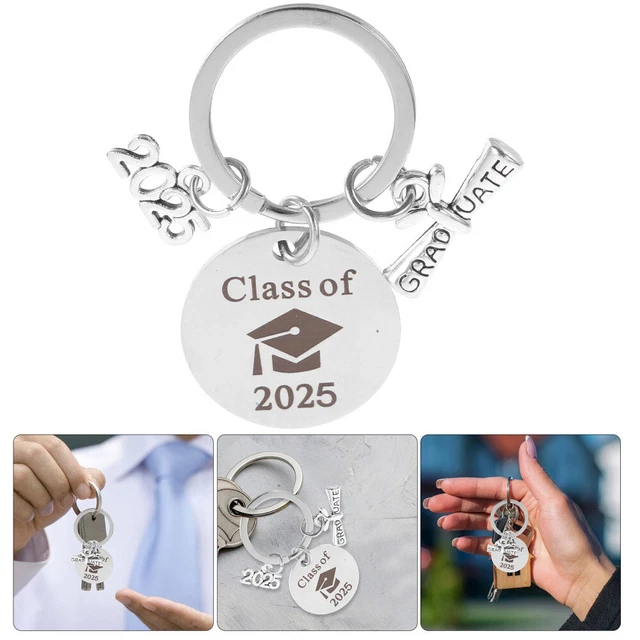 CLASS OF 2025 Keyring Stylish Class of 2025 Keychain Motivational ...