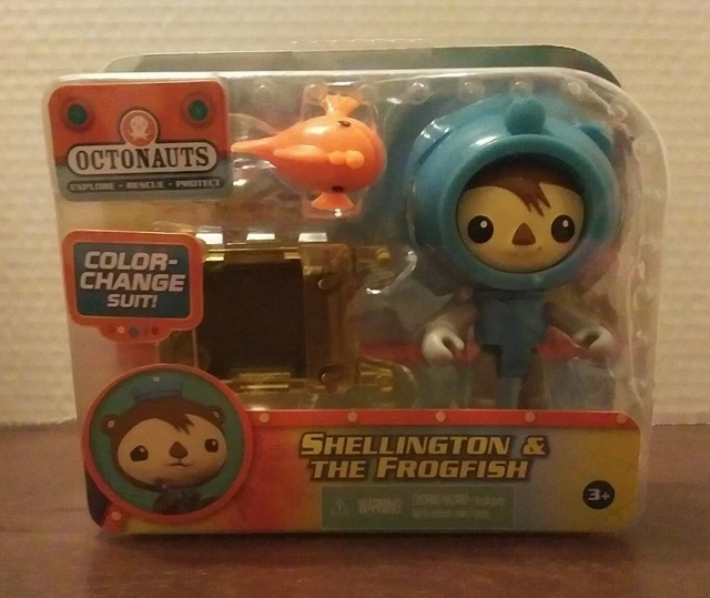 OCTONAUTS SHELLINGTON AND The Frogfish Action Figure Pack New Toy Color ...