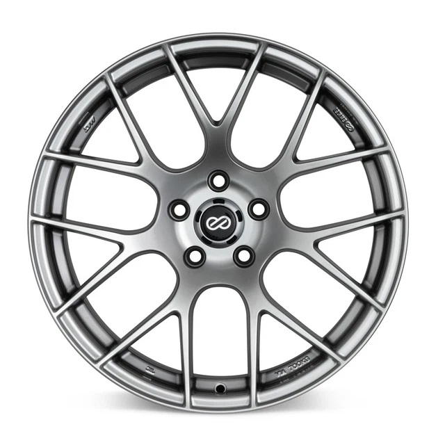 (1) 18X9.5 ENKEI RAIJIN 5x112 +35 Hyper Silver Wheel EUR 331,09 ...