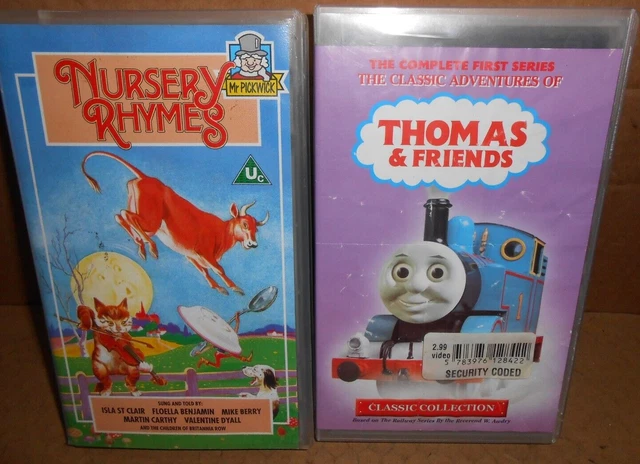 THOMAS AND FRIENDS / Nursery Rhymes 2 VHS Childrens videos EUR 2,34 ...