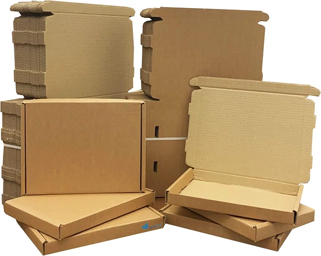 LARGE LETTER PIP Strong Cardboard Boxes Parcel Packaging Boxes C4 C5 C6 ...