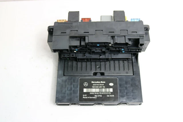 MERCEDES BENZ W203 W209 Sam Fuse Box Control Unit Relay 2035455001 £289 ...