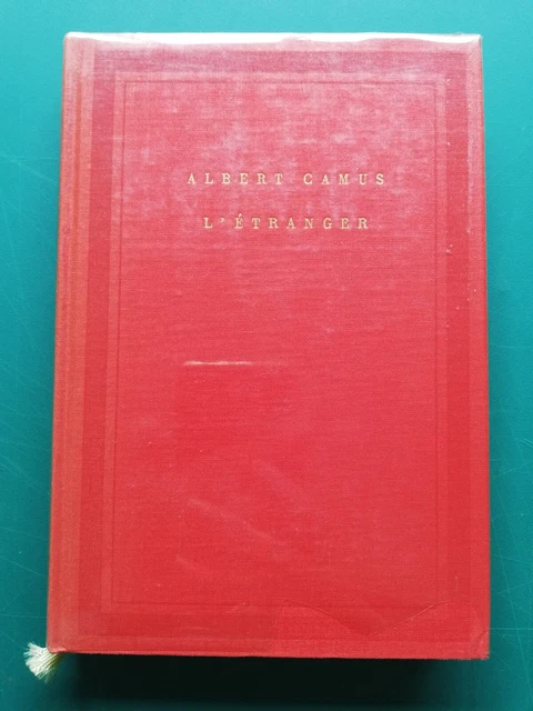 ALBERT CAMUS L'ETRANGER 1942 EDITION ORIGINALE Soleil NRF Gallimard ...