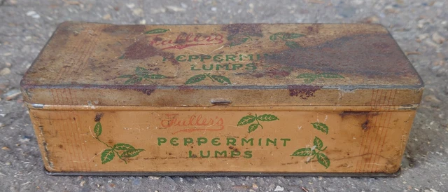 VINTAGE 1950S FULLER’S Peppermint Lumps Tin £6.50 - PicClick UK