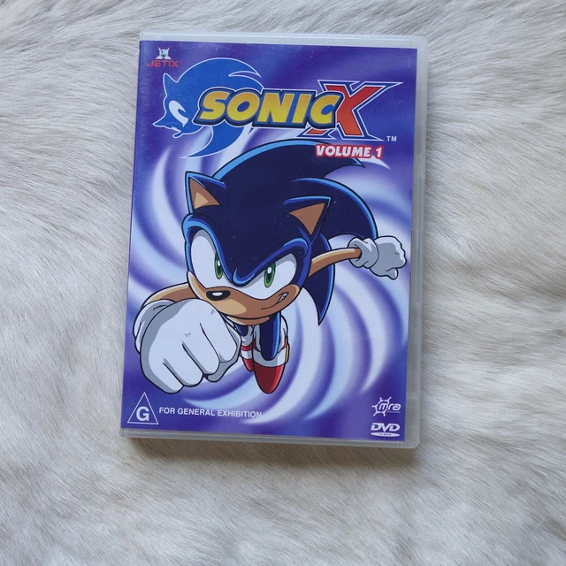 SONIC X VOL 1 DVD Sonic the Hedgehog DVD Sonic the Hedgehog Game SONIC ...