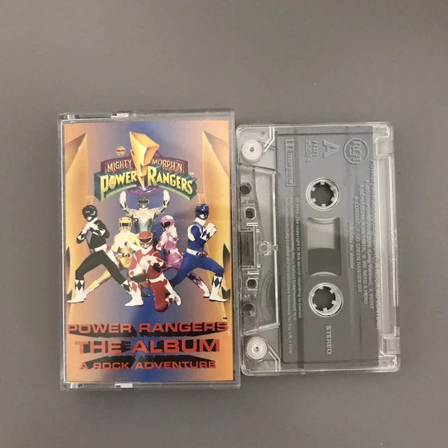 MIGHTY MORPHIN POWER Rangers The Album - Cassette - A Rock Adventure ...