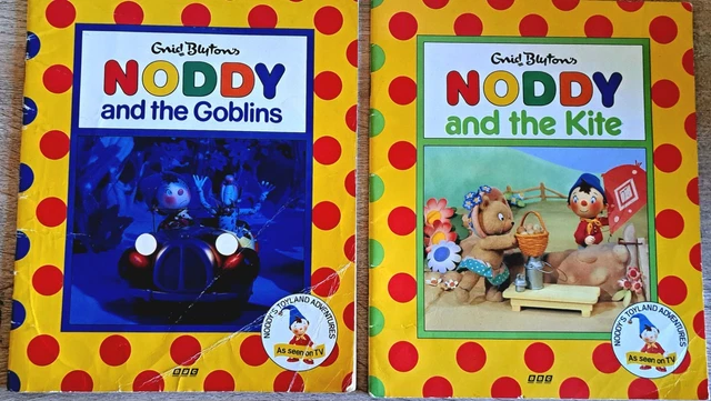 2 X ENID Blytons Noddy books - Noddy And The Goblins & Noddy And The ...