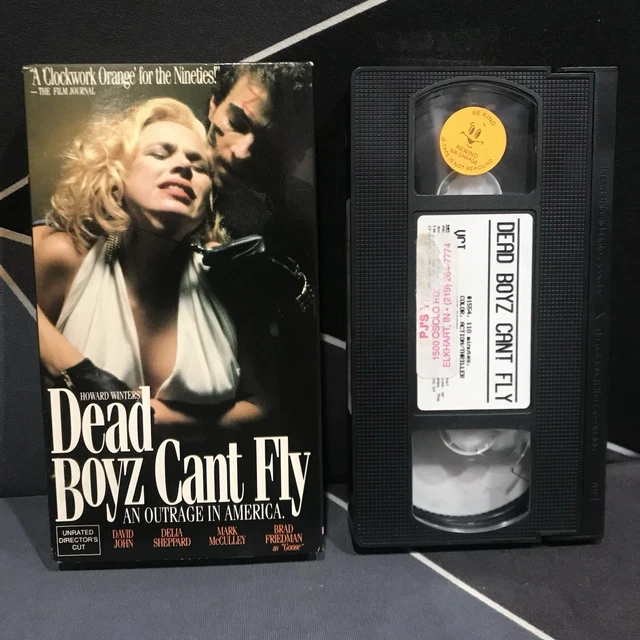 DEAD BOYZ CANT FLY VHS Brad Friedman Delia Sheppard David John VCI Home ...