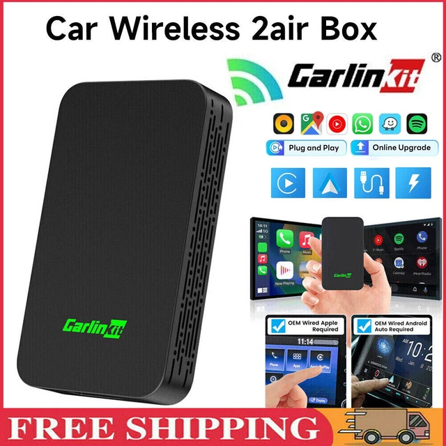 UNIVERSALE CARLINKIT 5.0 2Air Adattatore Wireless per Auto con Android Auto Carplay EUR 58,06 ...