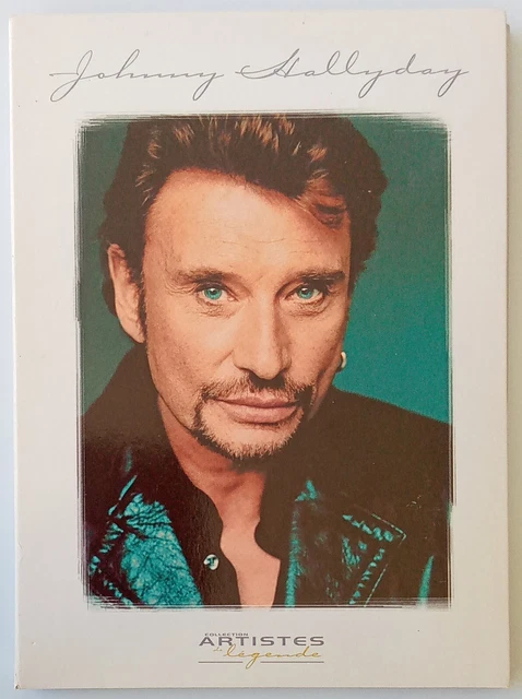 JOHNNY HALLYDAY . Collection Artistes De Legende / Cd Hors Commerce 15 ...