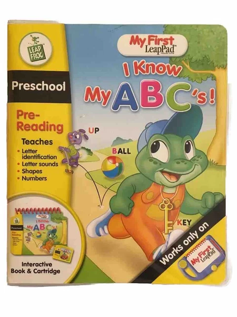 MY FIRST LEAPPAD Thomas & Friends + I Know My ABC's Cartridges & Books ...