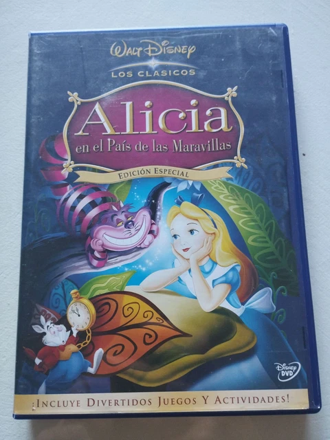 ALICE IN WONDERLAND WALT DISNEY - DVD Spanish English Region 2 AM £28. ...
