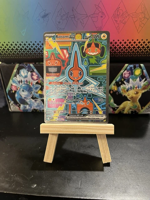POKÉMON TCG PHANTASMAL Flames Rotom Ex 126/094 Special Illustration ...