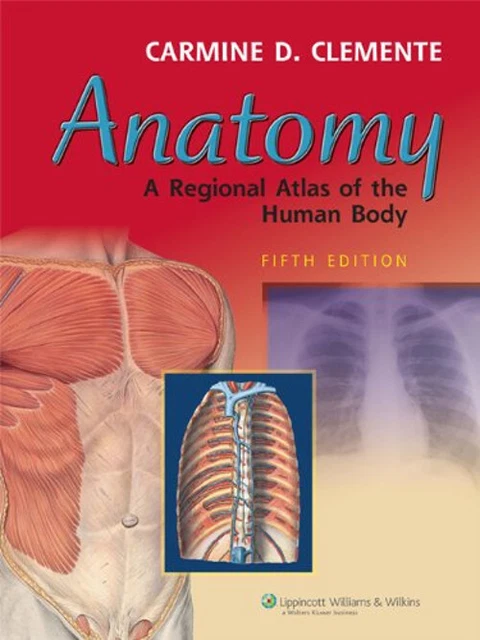 ANATOMY: A RÉGIONAL Atlas Corps Humain Livre de Poche Carmine D.Clemen ...