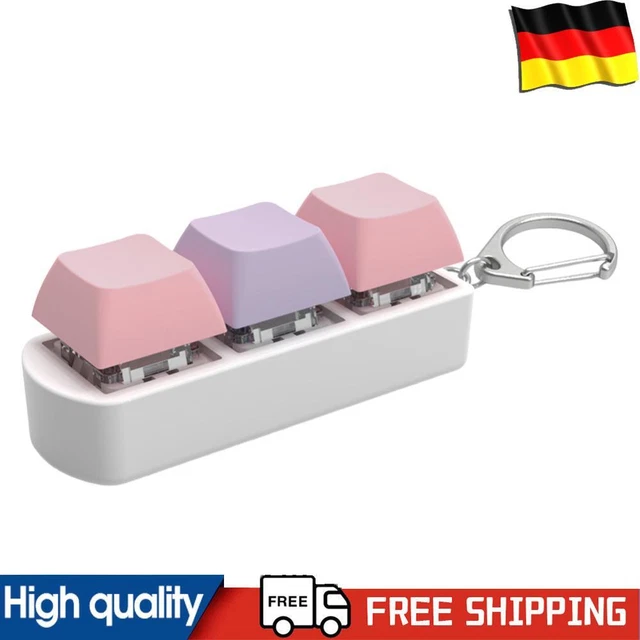 KEYBOARD FIDGET TOY Fidget Clicker Keyboard Fidget Keychain Stress ...