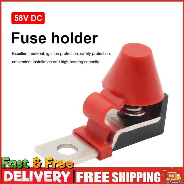 TERMINAL MOUNT FUSE Blocks Circuit Protection Battery Terminal Holder £ ...