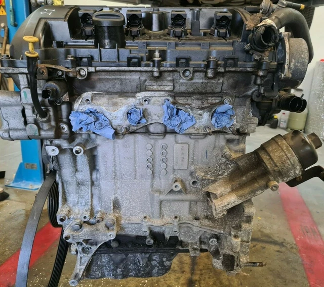 21* CITROEN PEUGEOT 1.6 Benzin Motor Gebrauchtmotor EP6 PSA5FW 5FW EUR ...
