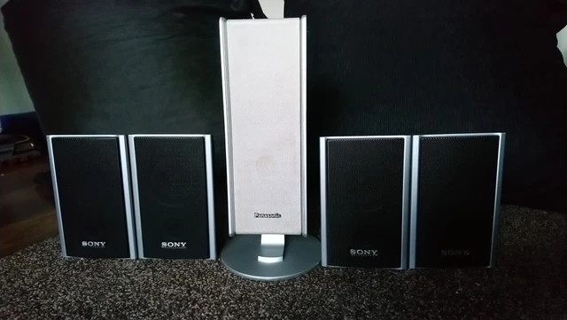SONY PANASONIC 5.1 Centre Surround 5 Speakers Excellent Used Condition ...