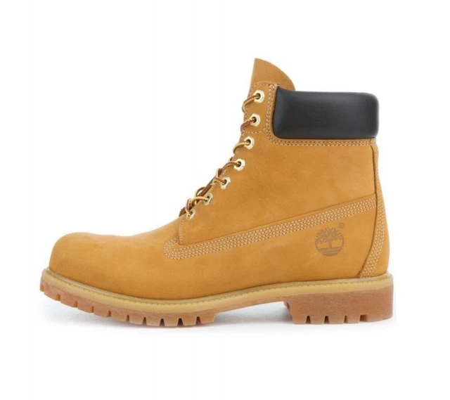 TIMBERLAND PREMIUM MEN'S Leather Boots - Wheat Yellow, (10061 ...