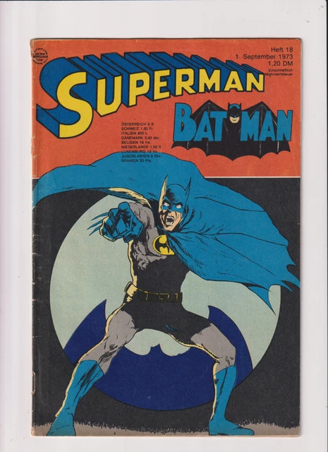 SUPERMAN 18 / 1973 original Ehapa Verlag EUR 14,00 - PicClick DE