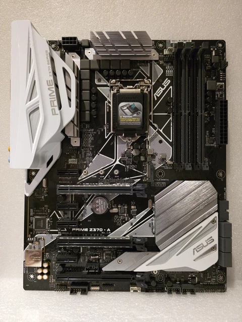 ASUS PRIME Z370-A Intel 1151 Socket DDR4 ATX Motherboard £49.99 ...
