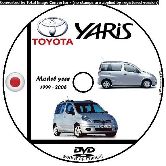 TOYOTA YARIS VERSO 1999 - 2005 Manuale Officina Workshop Manual Service ...