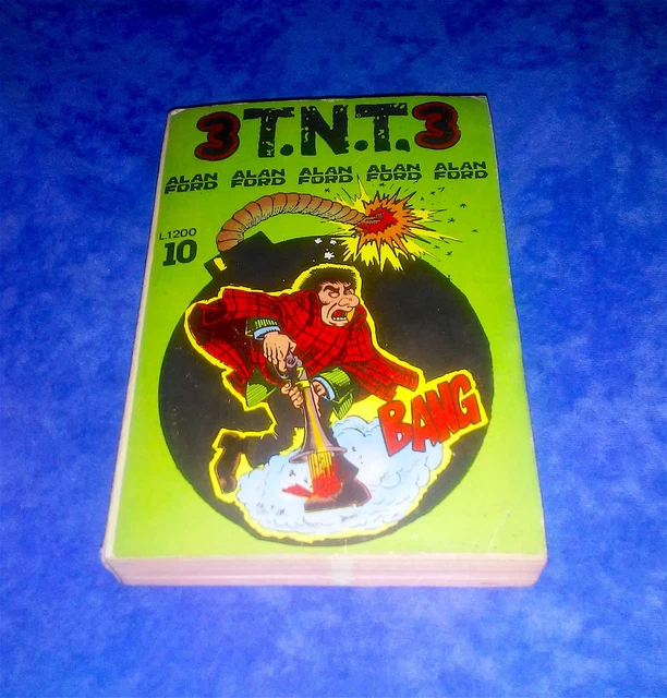 ALAN FORD TNT 3 Raccolta N.1O Con Adesivi Di Busta Editoriale Corno ...