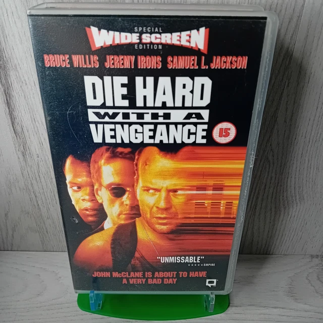 DIE HARD WITH A Vengeance Vhs - Rare Retro Video Tape £10.31 - PicClick UK