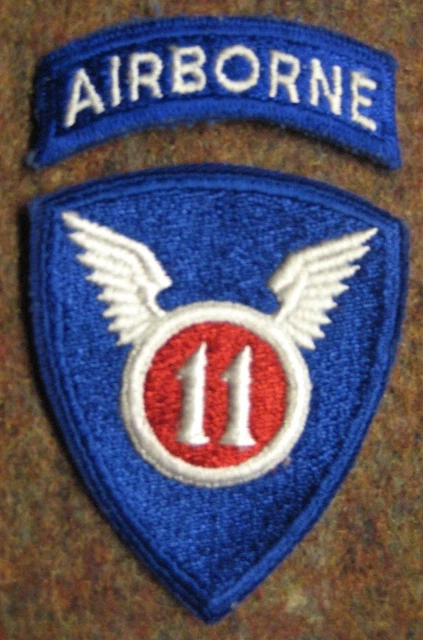 /US ARMY PATCH 11st Airborne Division 1940s EUR 20,77 - PicClick DE