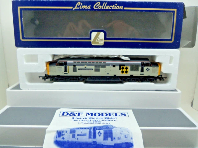 LIMA CLASS 37 DIESEL LOCOMOTIVE 37692 THE LASS O' BALLOCHMYLE 204891A7 ...