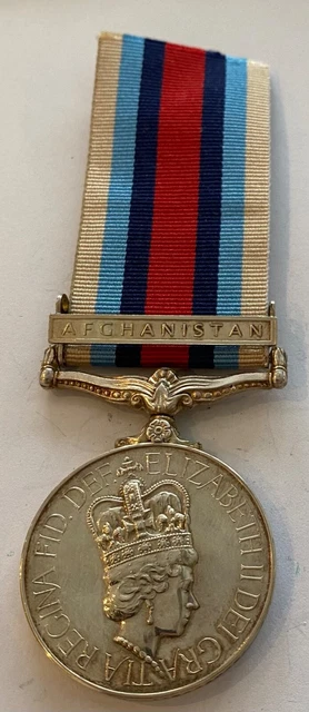 AFGHANISTAN MEDAL RAF SAC R Longman T8443846 £275.00 - PicClick UK