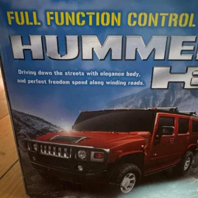 YELLOW HUMMER H2 radio-controlled car £82.03 - PicClick UK