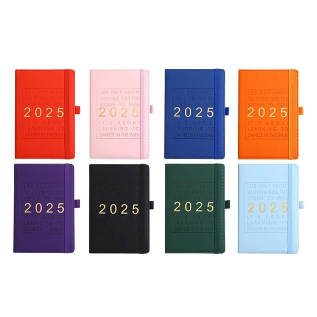 ENGLISH 2025 SCHEDULE Planner Notepad 12 Months 365 Days Notepad ...