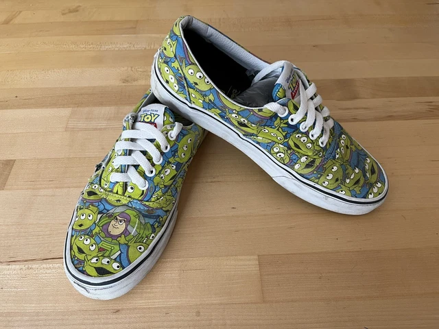 VANS DISNEY PIXAR Era Toy Story Buzz Alien Glow In Dark Mens 9 Shoes ...