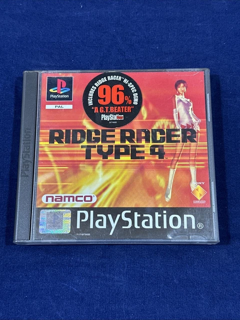 RIDGE RACER TYPE 4 & Hi Spec Demo For PS1 Complete With Manual Good ...