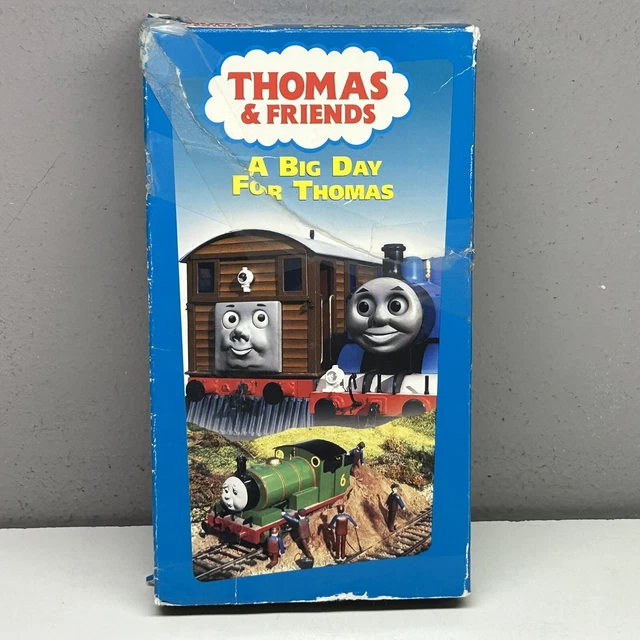 THOMAS THE TANK Engine & Friends A Big Day For Thomas VHS Tape Video ...