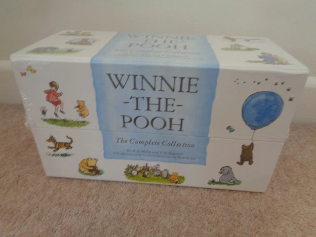 WINNIE THE POOH the complete collection box set 30 books new & sealed ...