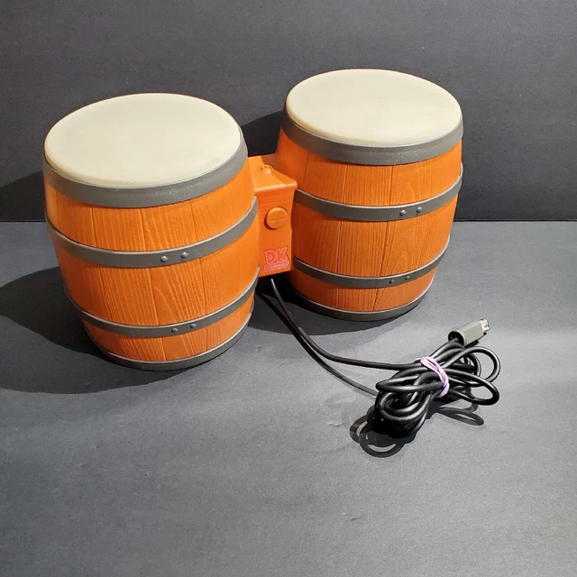 ORIGINAL NINTENDO GAME Cube DK Donkey Kong Bongo Drums DOL-021 Gamecube ...