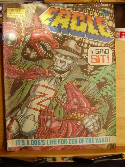 EAGLE # 293 31St October 1987 Ipc Magazine British Weekly Comic ...