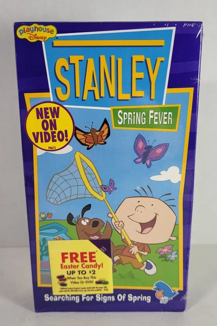 STANLEY SPRING FEVER VHS 2003 Playhouse Disney BRAND NEW SEALED *RARE ...