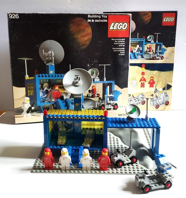 VINTAGE LEGO SET 926 - Command center - Space 100% complete box ...